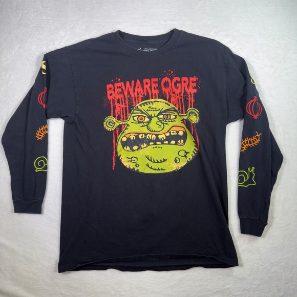 Shrek Dreamworks | Shirts | Shrek Beware Ogre Dreamworks Long Sleeve ...